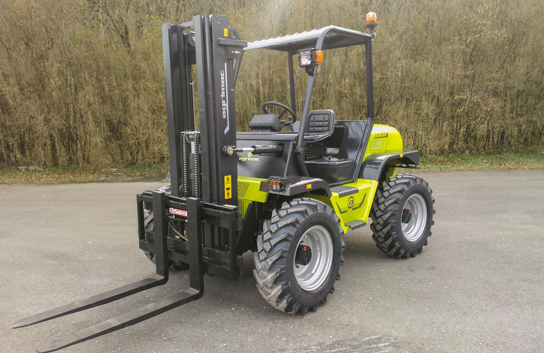 Agrimac Rough Terrain Forklift Sales - Shamrock
