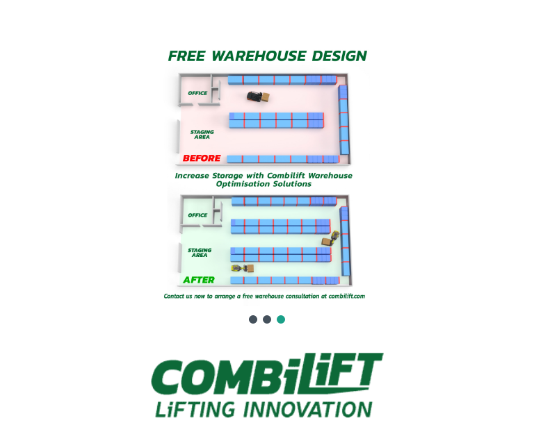 Combilift Multi Directional Warehouse Forklifts - Shamrock